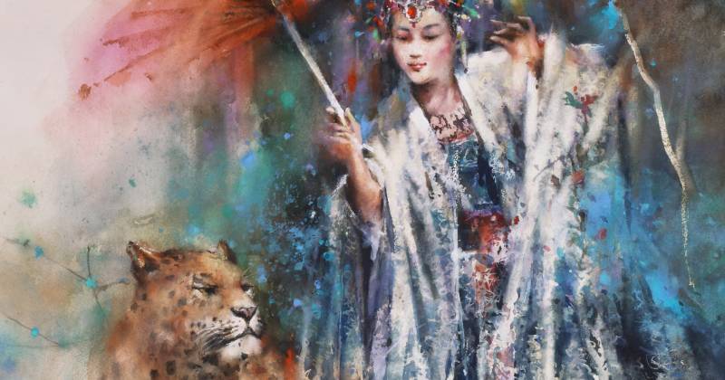 無動不舞 張國徵水彩個展 晴山藝術中心